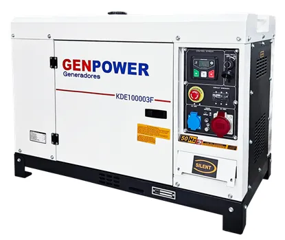 GGAIC 10/9,4KVA KDE100003F CA 380V +ATS GENPOWER - Record Electric